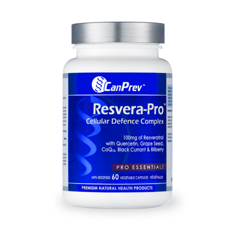 Resvera-Pro 60 v-caps - CanPrev Premium Health Products