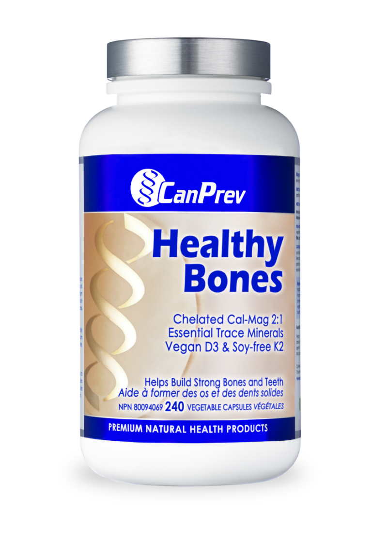 Healthy Bones 240 v-caps - CanPrev Premium Health Products