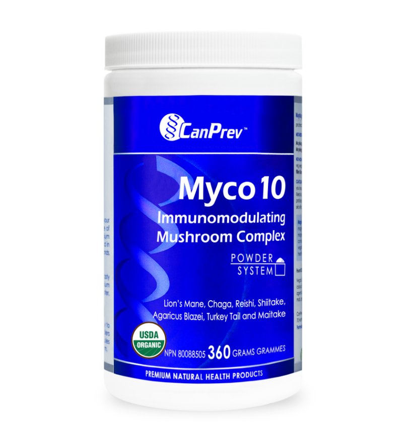 Myco10 Mushroom Powder 360g - CanPrev Premium Health Products