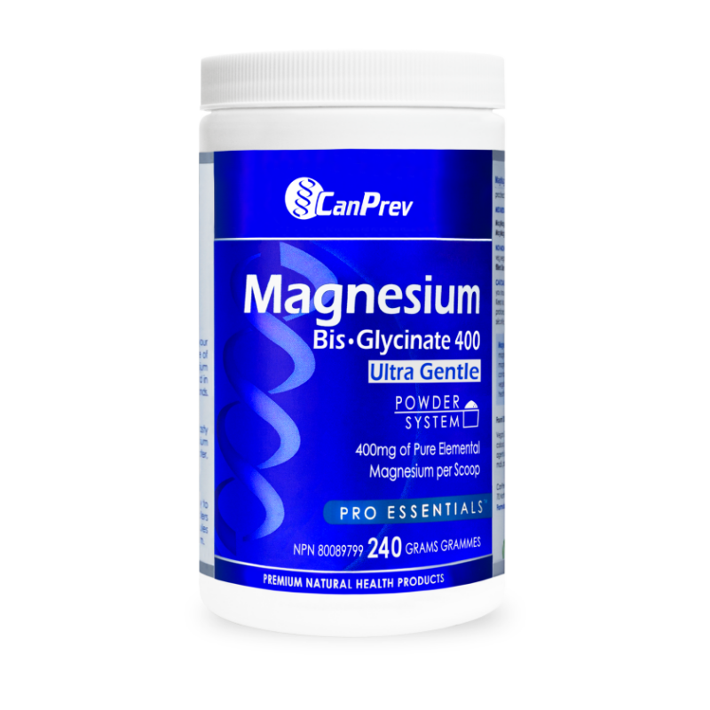 Magnesium Bis·Glycinate 400 Ultra Gentle – Powder - CanPrev Premium ...